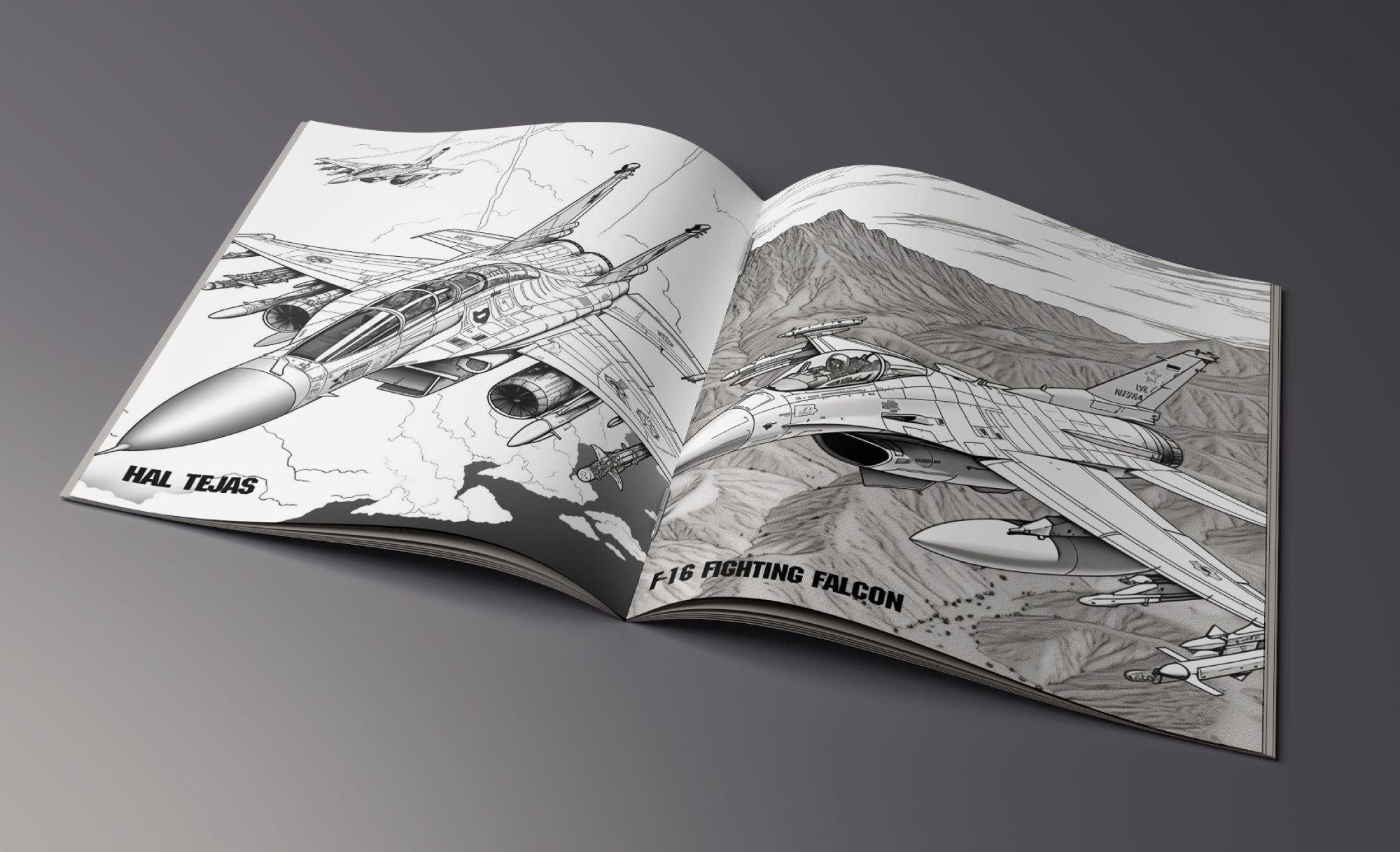 Fighter Airplane Coloring Book Airplane Coloring Book Fighter Jet ...