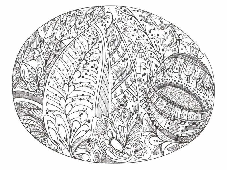 Ukrainian Easter Egg Coloring Book – Pysanky Designs (digital Download ...