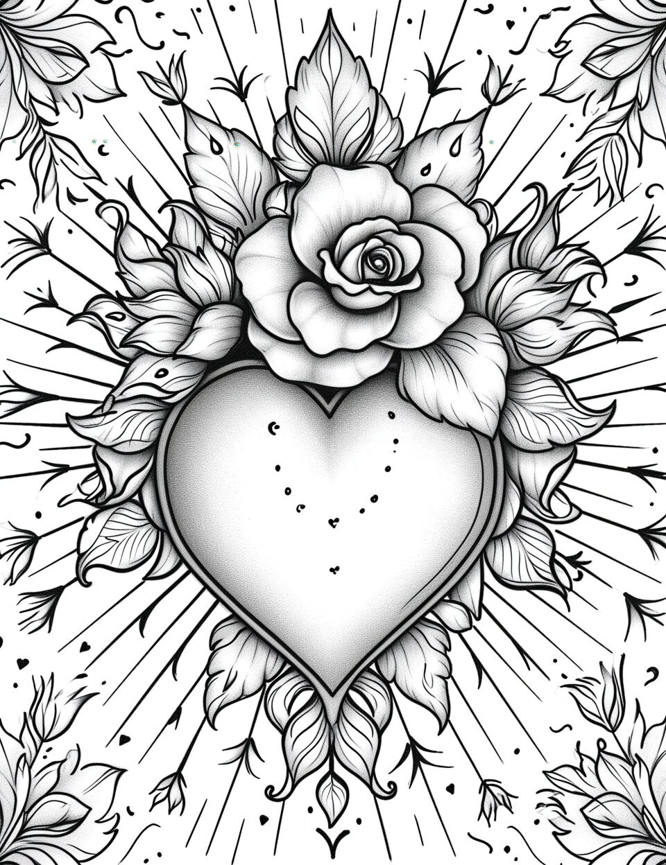 Valentine's Mandala Coloring Book Instant Download PDF for All Ages ...