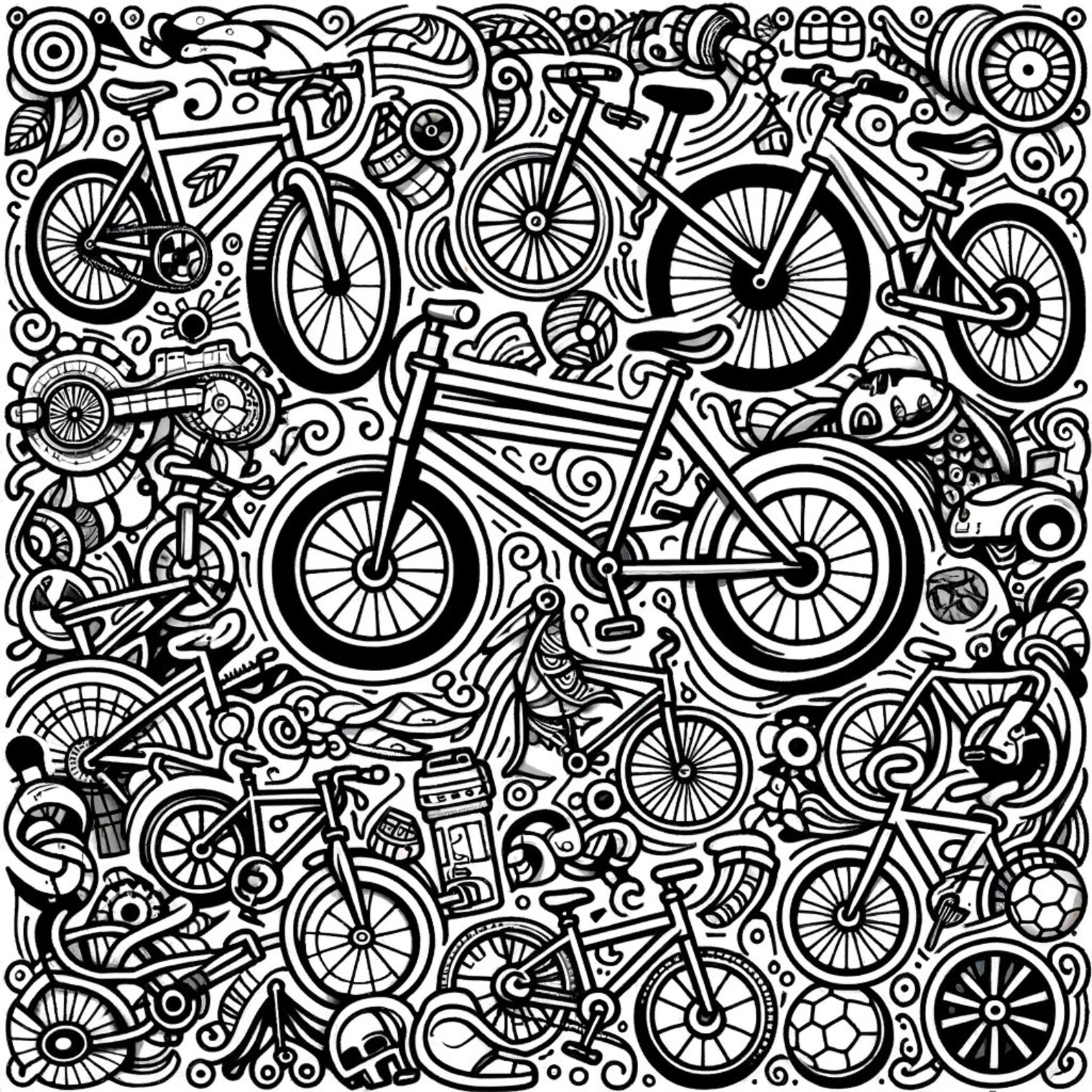 Intricate Doodle Art Patterns: Relaxing, Creative, and Mindful Coloring ...