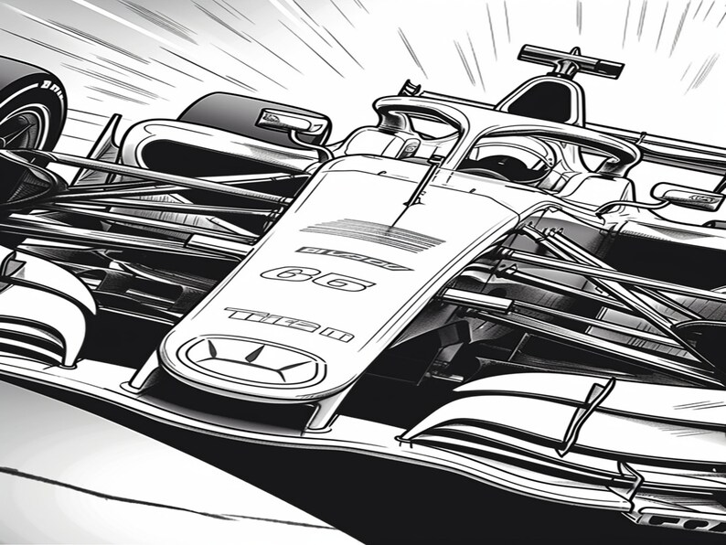 Race Car Coloring Pages Children Car Art Fast Car Drawings Car Themed ...