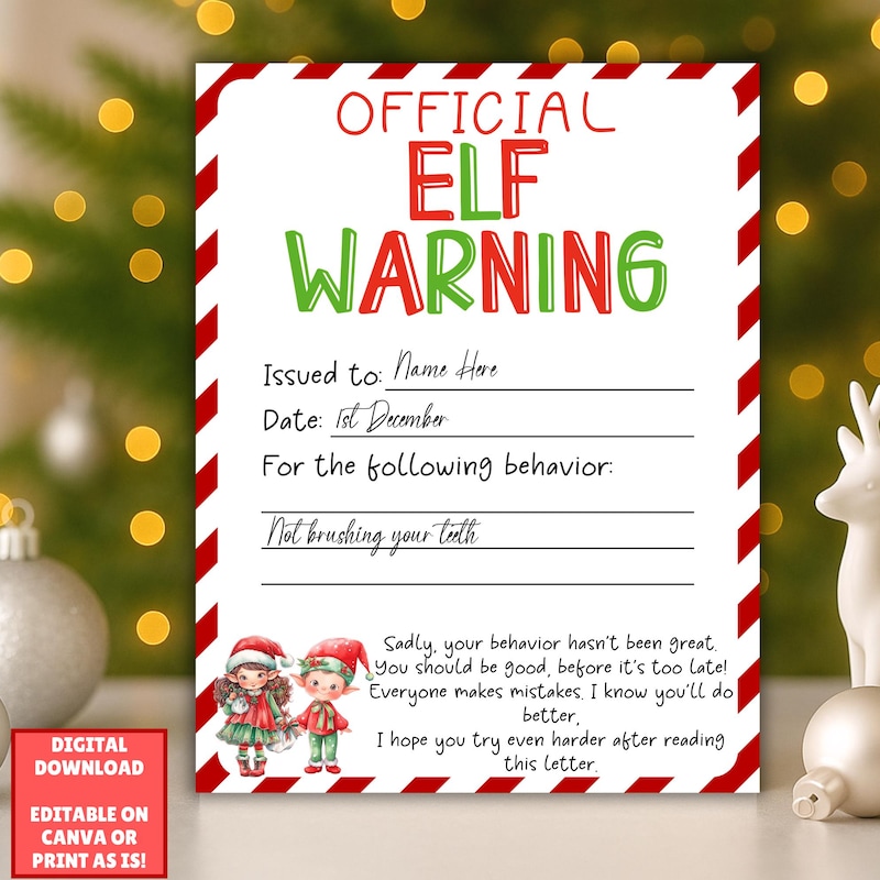 Warning Bad Behavior - Etsy