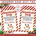 EDITABLE Snowman Soup Tag, Snowman Soup Printable, Hot Chocolate Gift ...