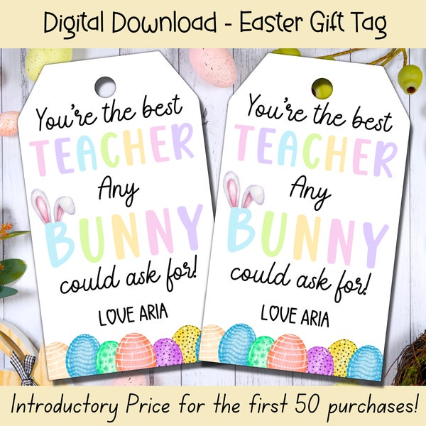 Easter Tags - Etsy