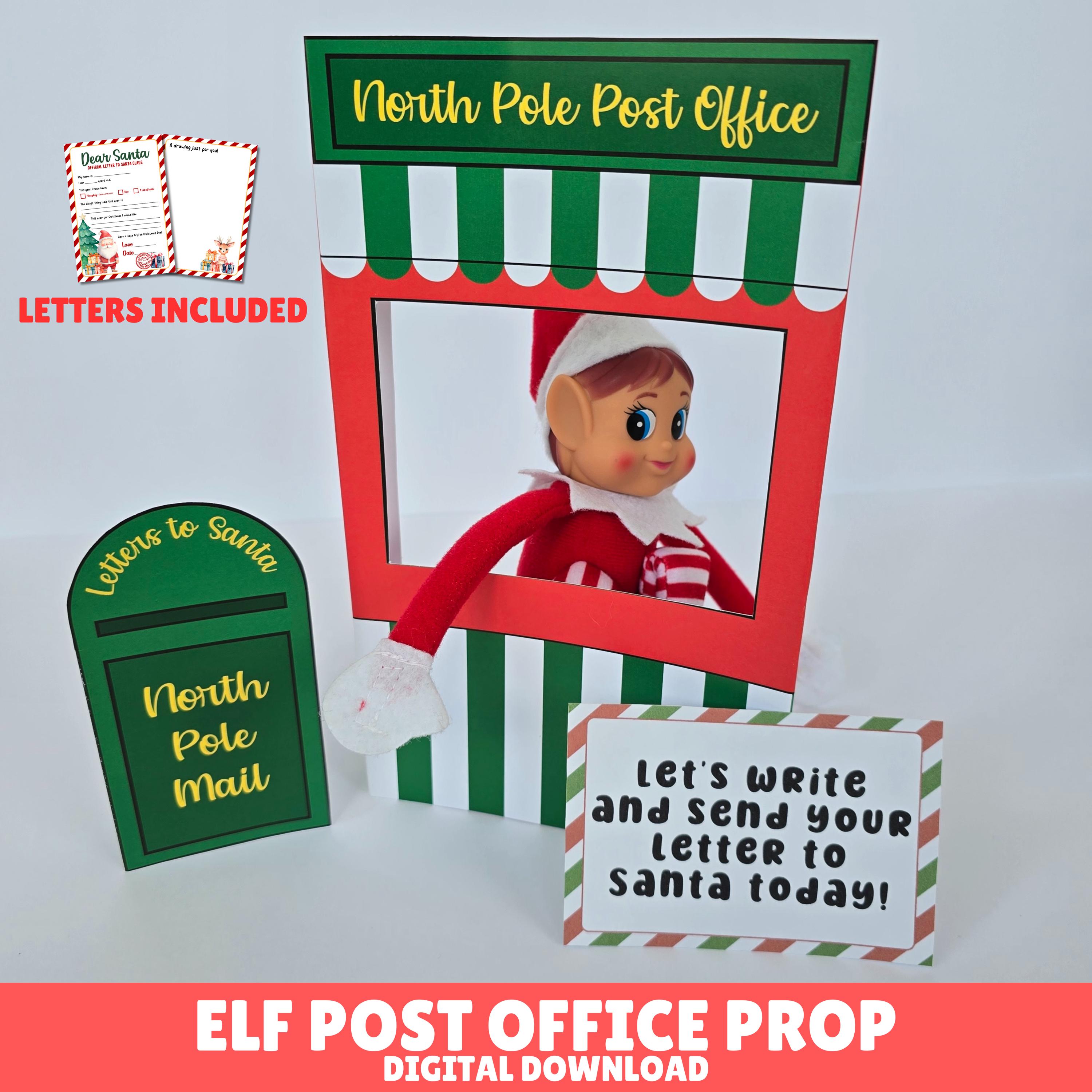 Elf Post Office Prop, Elf Prop Idea, Printable Elf Kit, Printable Elf ...