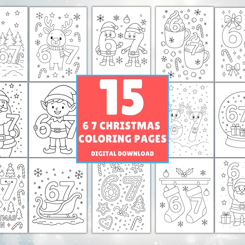 6 7 Activity Book - Etsy