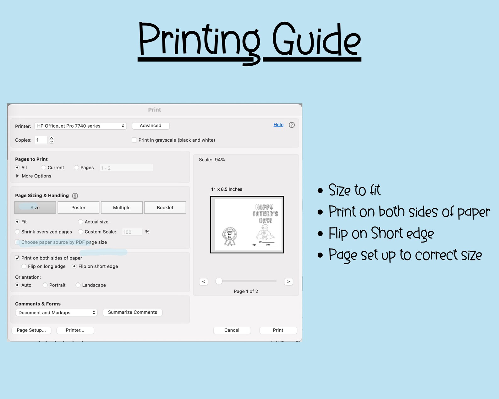 Father's Day Printable, All About My Dad Book, Fathers Day Gift, Father ...