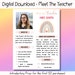 EDITABLE Boho Meet the Teacher Template, Back to School Letter, Teacher ...