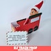 Elf Train Prop, Elf Prop Idea, Printable Elf Kit, Printable Elf Prop ...