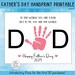Father's Day Printable, All About My Dad Book, Fathers Day Gift, Father ...