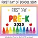 EDITABLE First Day of School Gift Tag, Back to School Gift Tag, Teacher ...