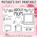 Mother's Day Printable, Mother's Day Handprint Art Mothers Day Gift ...