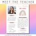 EDITABLE Boho Meet the Teacher Template, Back to School Letter, Teacher ...