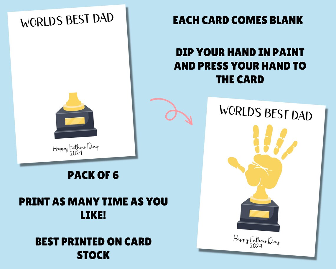 Father's Day Printable, Fathers Day Art Bundle, Fathers Day Gift ...