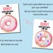 Father's Day Printable, Donut Fingerprint Art, Fathers Day Gift ...