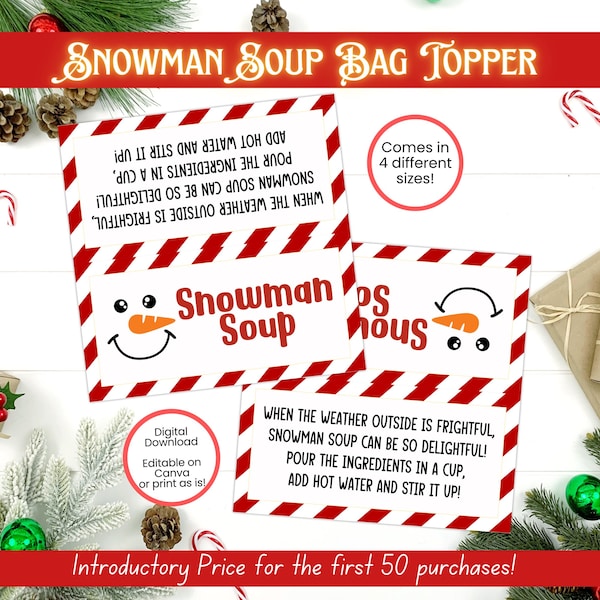 Soup Labels Design - Etsy UK