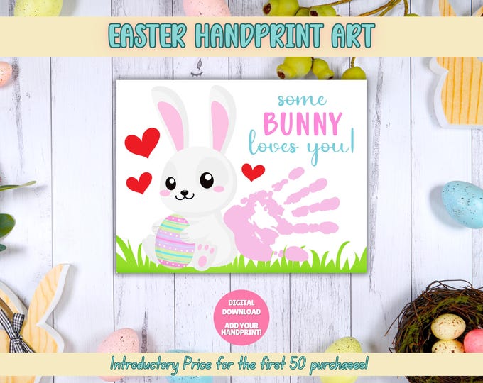 Easter Carrot Handprint | Handprint Art for Kids | Easter Craft ...
