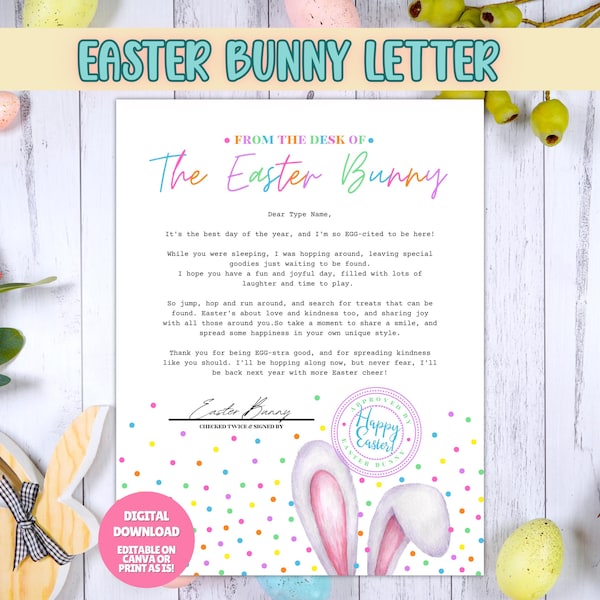 Easter Printable Ideas - Etsy UK