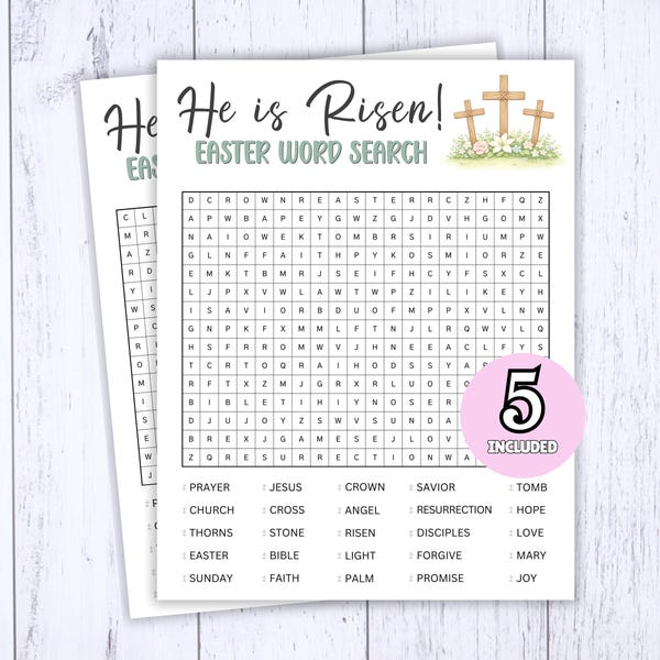 Easter Paper Placemats - Etsy