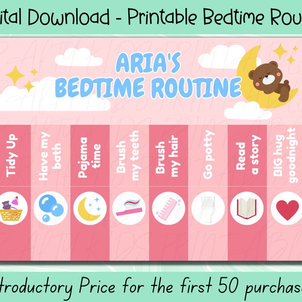 Printable Get Ready Chart - Etsy