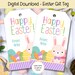EDITABLE Easter Gift Tags, Easter Printables, Kids Easter Basket ...