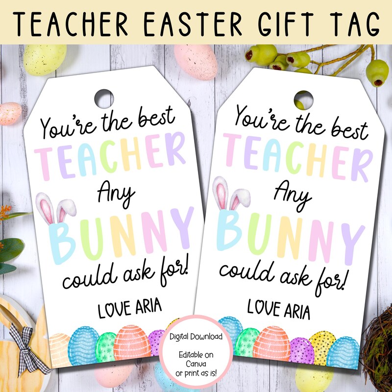 Easter Tags - Etsy
