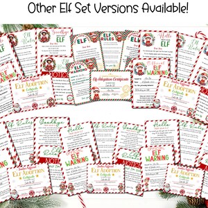 EDITABLE Multiple Elves Welcome Letter, Elf Arrival Letter, Elf Arrival ...