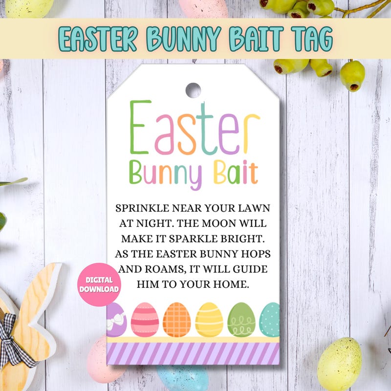 Easter Bunny Food Labels - Etsy