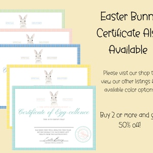 Easter Bunny Bait Tag, Easter Gift Tags, Easter Printables, Easter ...