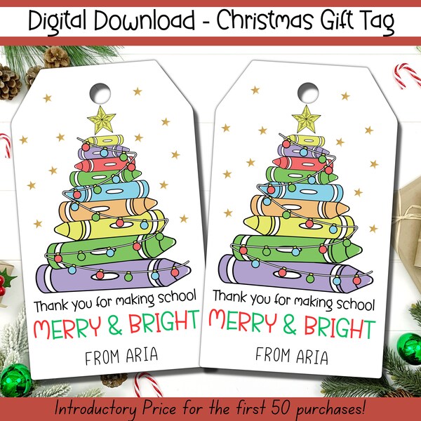 Teacher Appreciation Tags - Etsy