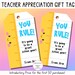 EDITABLE You Rule School Gift Tag, Back to School Gift Tag, Teacher ...