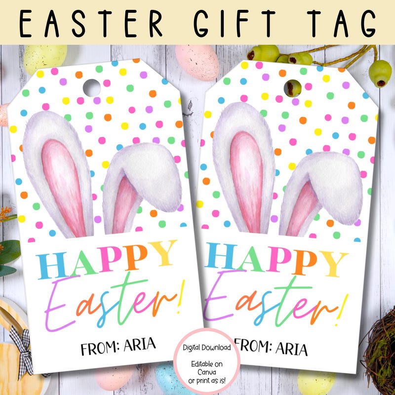 Easter Egg Gift Tag - 60+ Gift Ideas for 2025