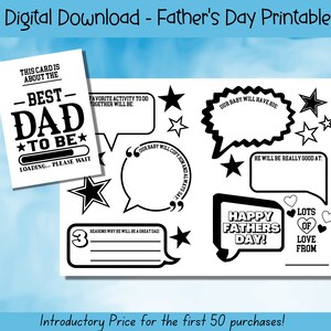Father's Day Printable, All About My Dad Book, Fathers Day Gift, Father ...