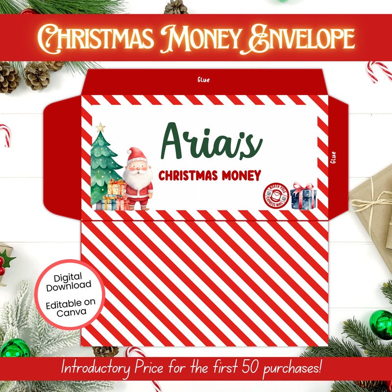 Sobres navideños - Etsy México