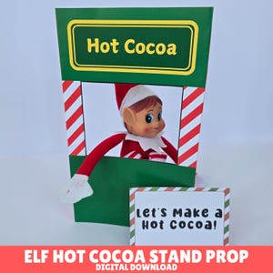 Elf Hot Cocoa Prop, Elf Prop Idea, Printable Elf Kit, Printable Elf ...