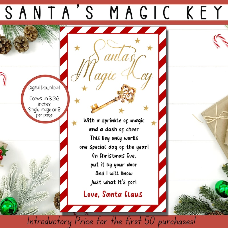 Santas Magic Key - Etsy