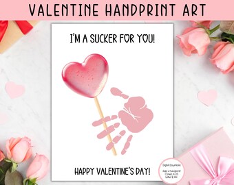 Printable Valentine's Day Lollipop Tags Template, You Make My Heart Pop ...