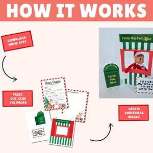 Elf Post Office Prop, Elf Prop Idea, Printable Elf Kit, Printable Elf ...