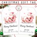 EDITABLE Christmas Teacher Appreciation Gift Tag, Christmas School Gift ...