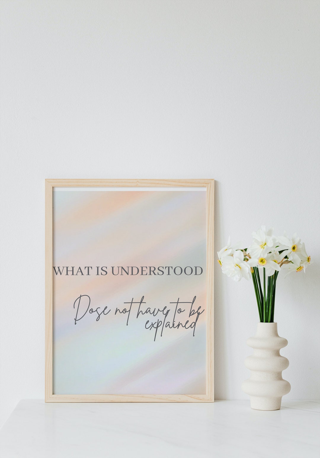 What is Understood Does Not Have to Be Explained. | Printable | Digital ...