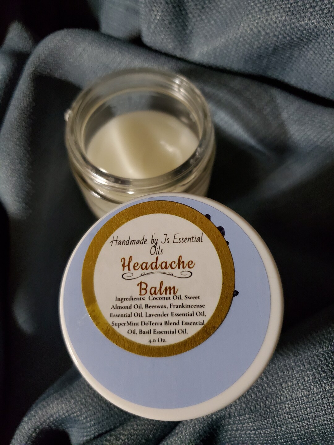 Headache Balm - Migraine Tension Stress - Etsy