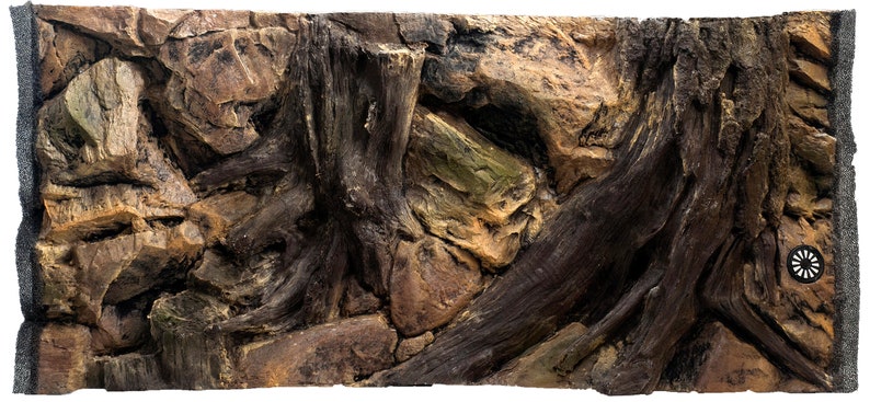 Root Aquarium 3D Background 120x50cm - Etsy