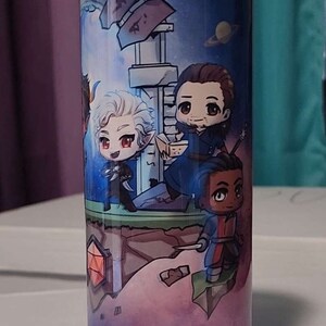 Baldur's Gate 3 Astral Chibi Steel Tumbler With Bluetooth Speaker ...