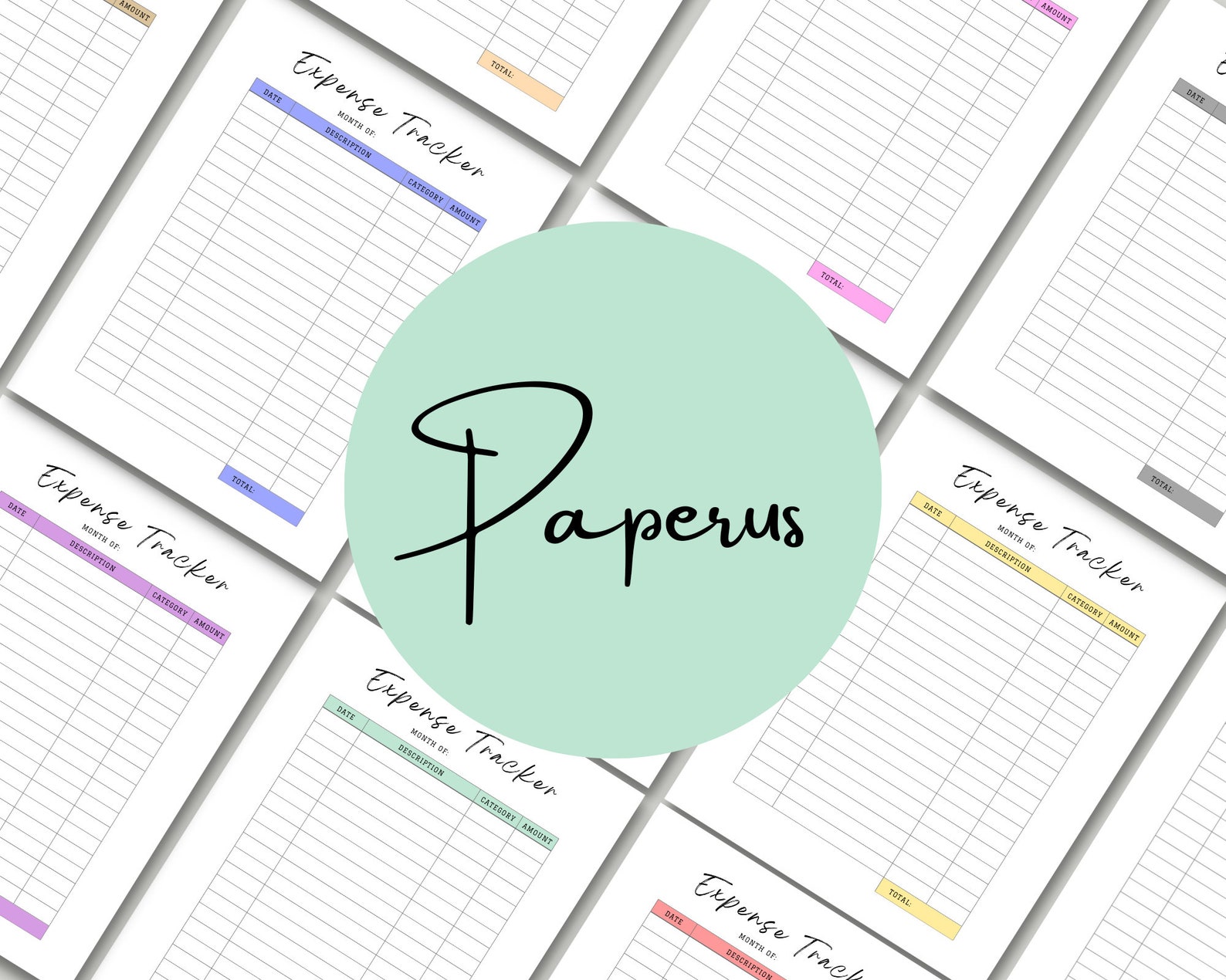 Printable Expense Tracker Log, Spending Tracker,budget Tracker,finance ...