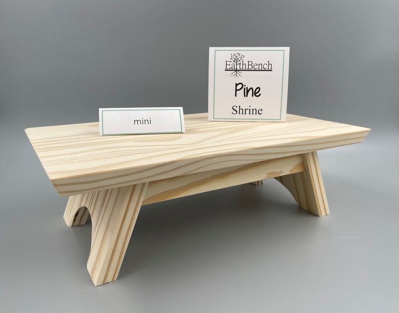 PINE ALTARS - SHRINES - Unfinished. All Solid Wood Natural Pine. Mini ...