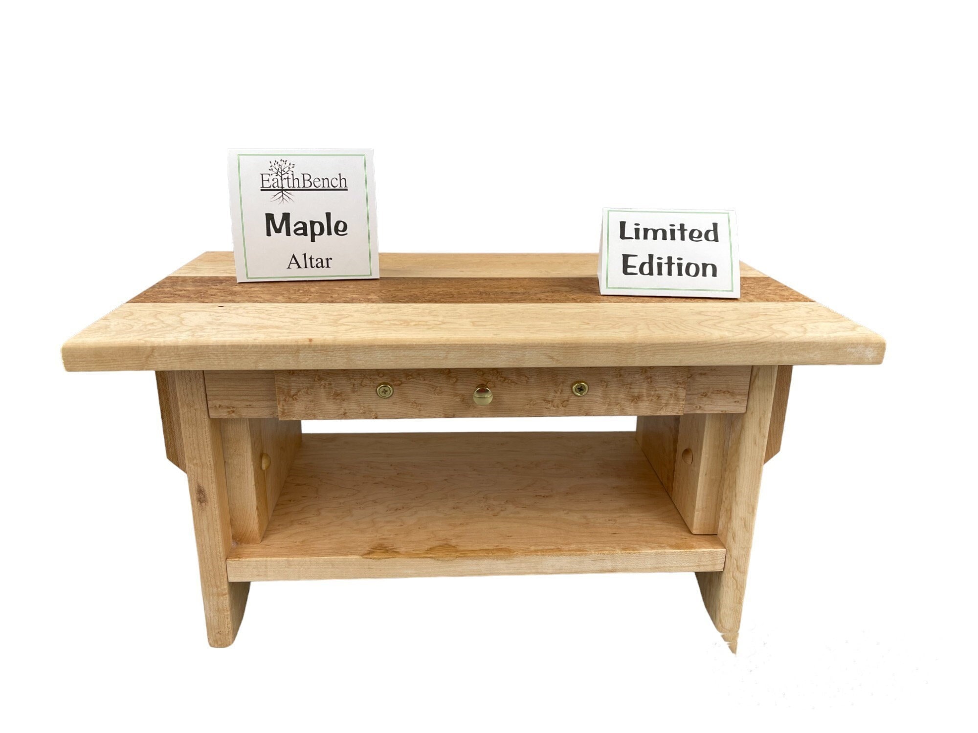 LIMITED EDITION - ALTAR - Birdseye Maple - Personal W/drawer - Meditation - Etsy