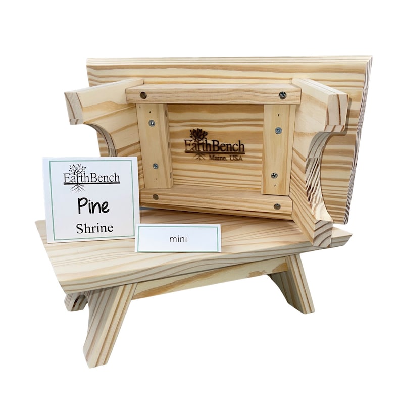 SHRINE TABLE Altars: Cherry. Puja-style Offering Table. Small Low Altar ...