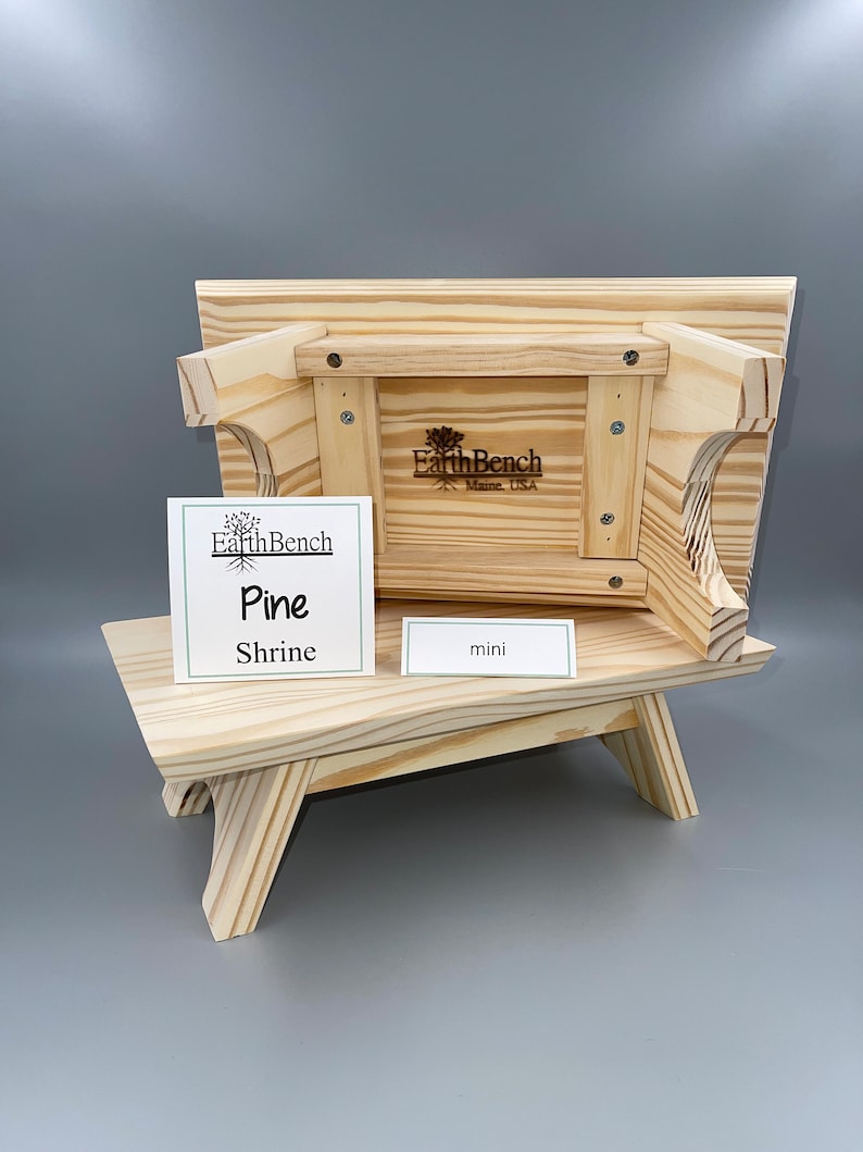 PINE ALTARS - SHRINES - Unfinished. All Solid Wood Natural Pine. Mini ...