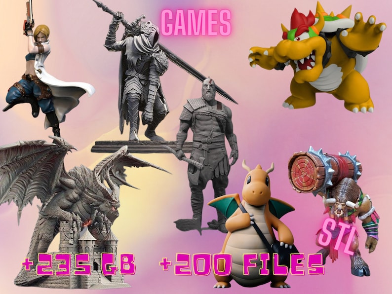 MEGA STL FILE - Etsy