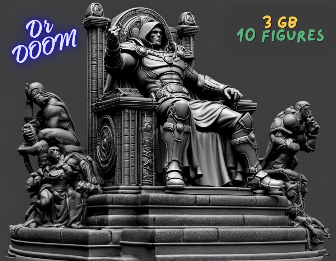 Doctor DOOM - STL Files. - Etsy